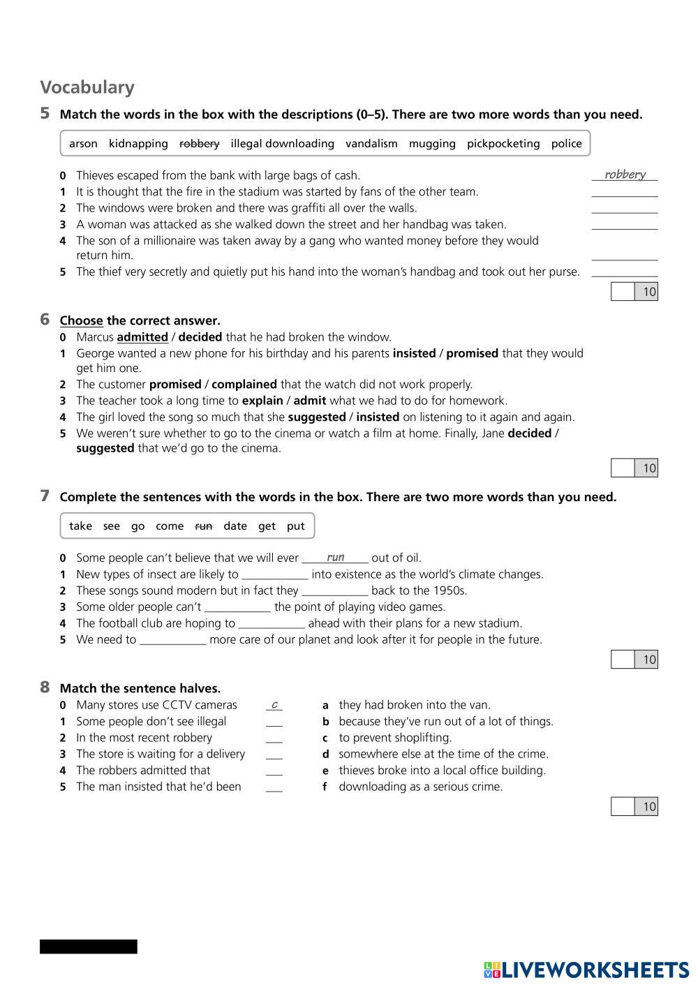 Midterm Exam | Free Interactive Worksheets | 7582677