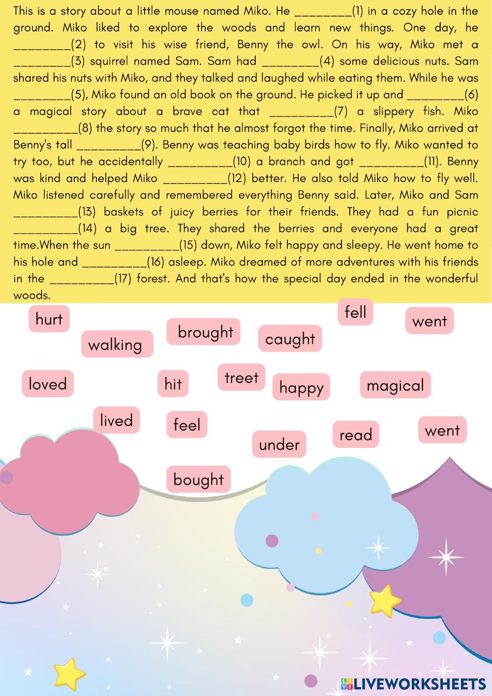 7584292 | MICO THE MOUSE | Sonia Calvo | LiveWorksheets