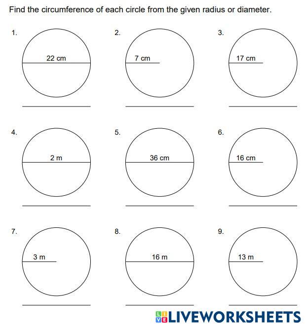 Circle.... | Live Worksheets