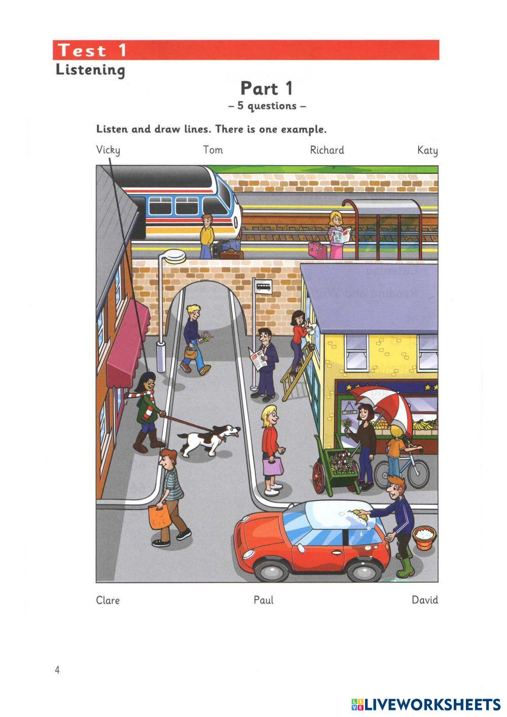 Flyers mock test part 1 7589184 | Yineth Milena Cruz