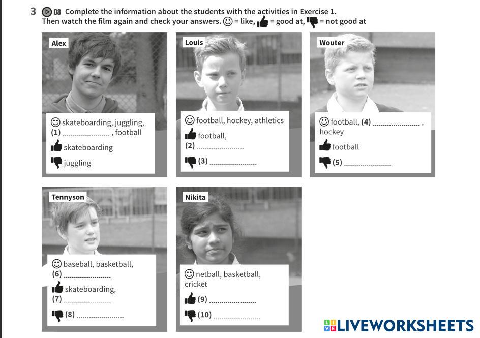 activities | Live Worksheets