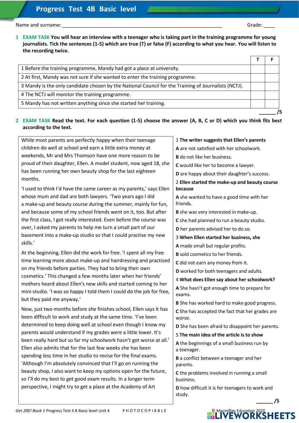 GET 1 UNIT4 BASIC 4B 7596312 | Aleks2020 | Live