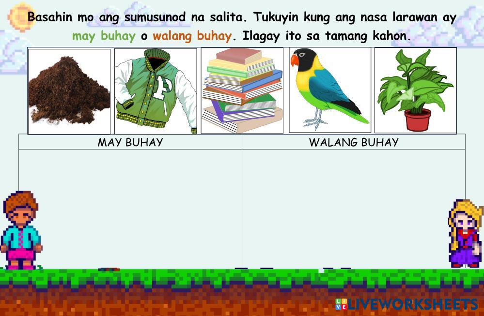 7599006 | May Buhay at Walang Buhay | Jovena Carla A.