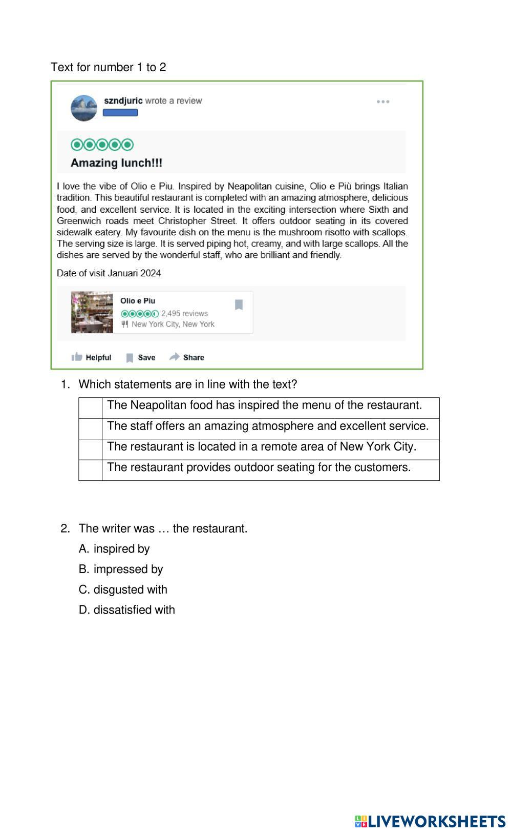 PPMAD Bahasa In… | Free Interactive Worksheets | 7600443