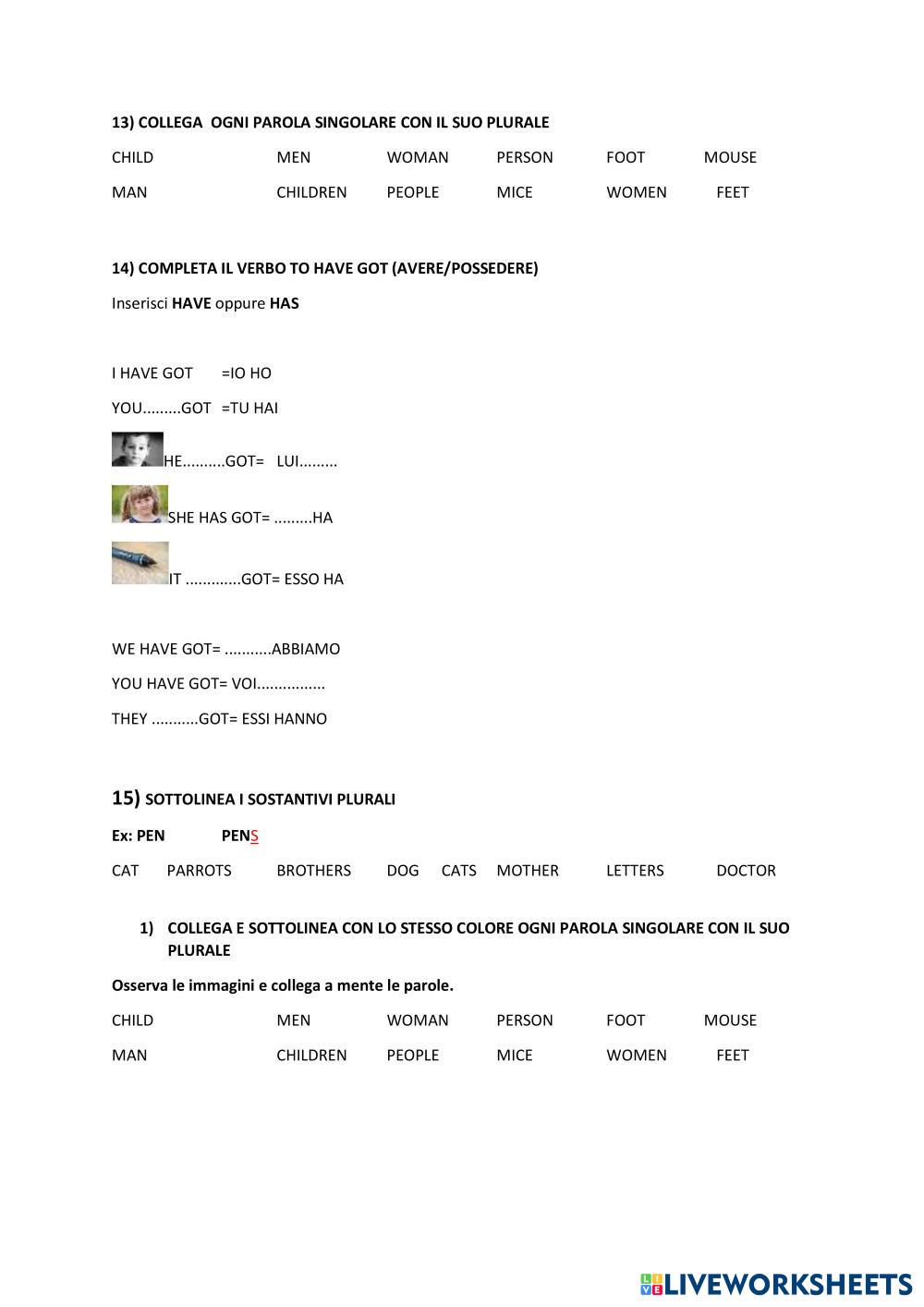 VERIFICA | Free Interactive Worksheets | 7601497