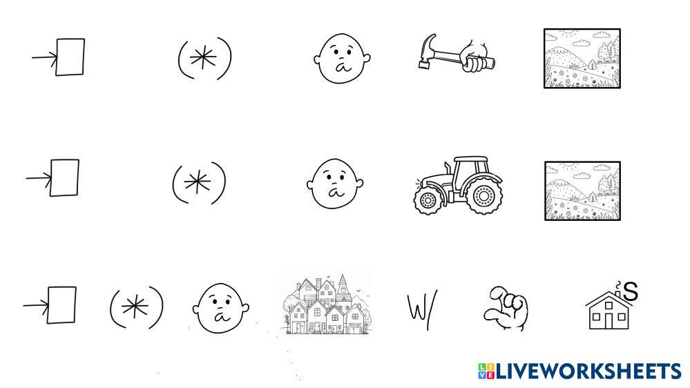 RURAL LANDSCAPE | Live Worksheets