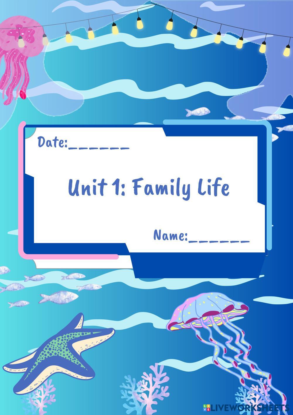 Unit 1 | Live Worksheets