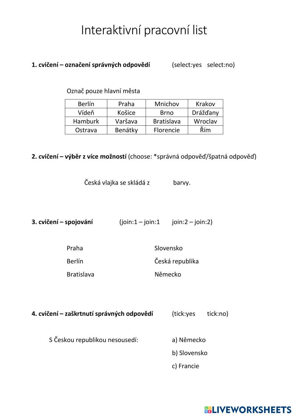 ict | Free Interactive Worksheets | 7611328