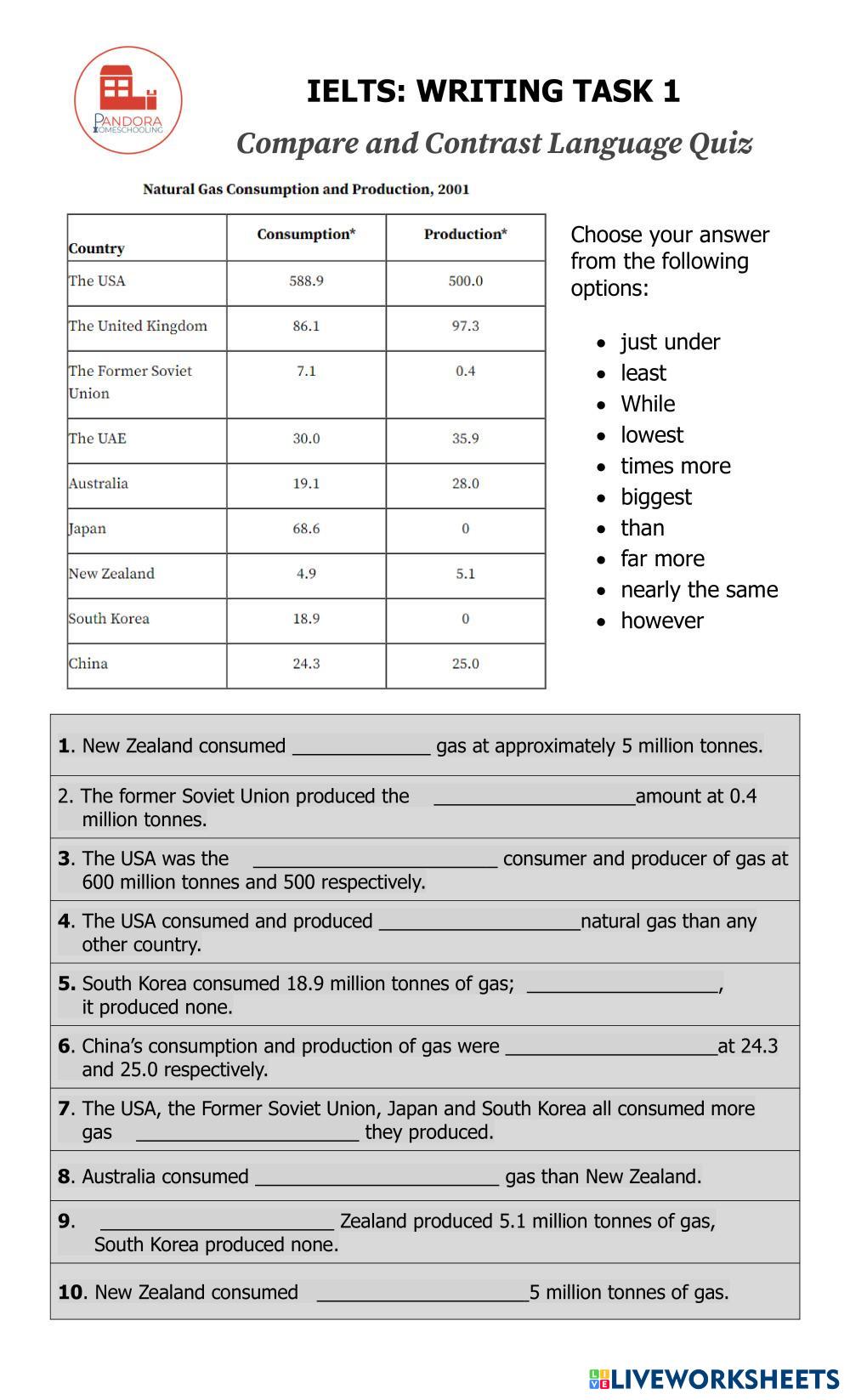 Compare and Contrast Language Quiz | Faith | Live