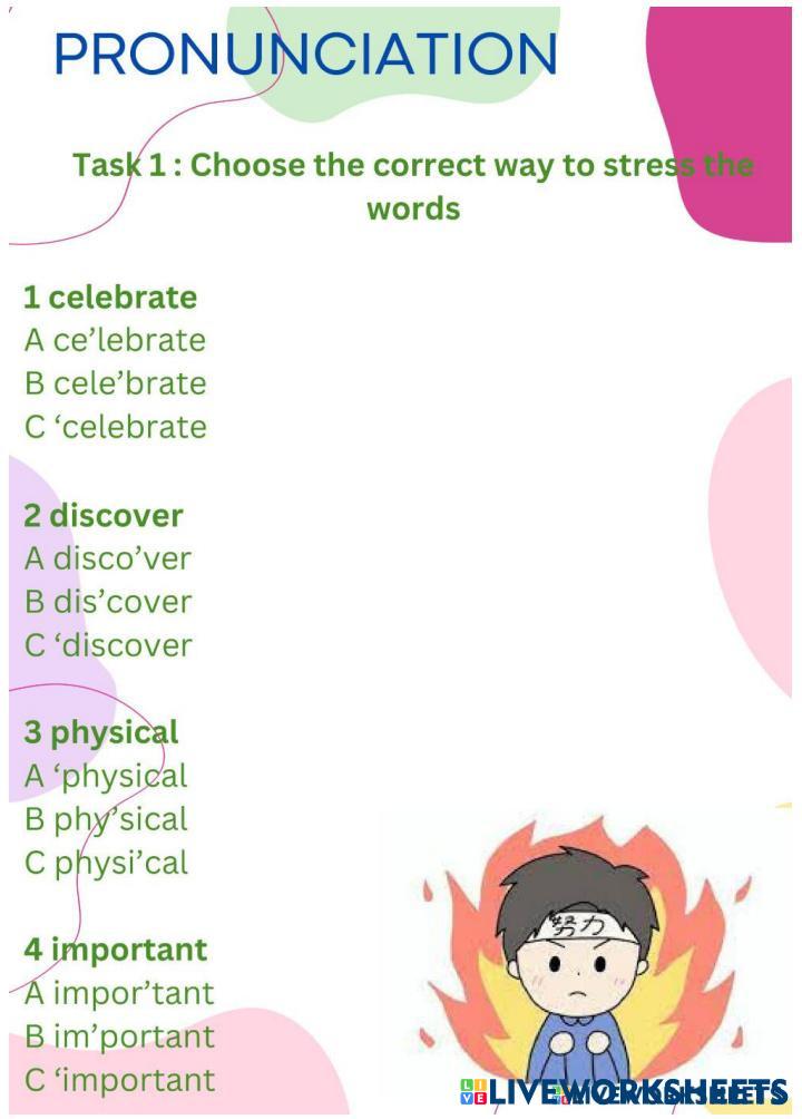 CALT - 2108 - Language Focus (Phạm Minh Đăng) | Live Worksheets