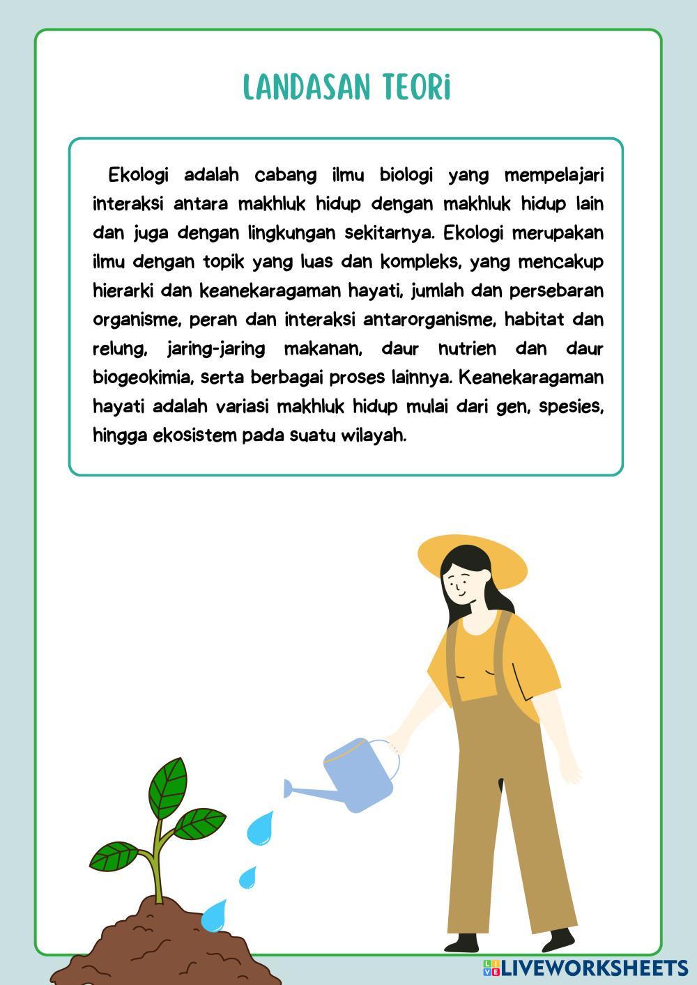 E-LKPD Kelas Ek… | Free Interactive Worksheets | 7621004