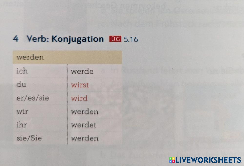 Werden_konjugation_174 7629466 | Sergey Grekov | Live