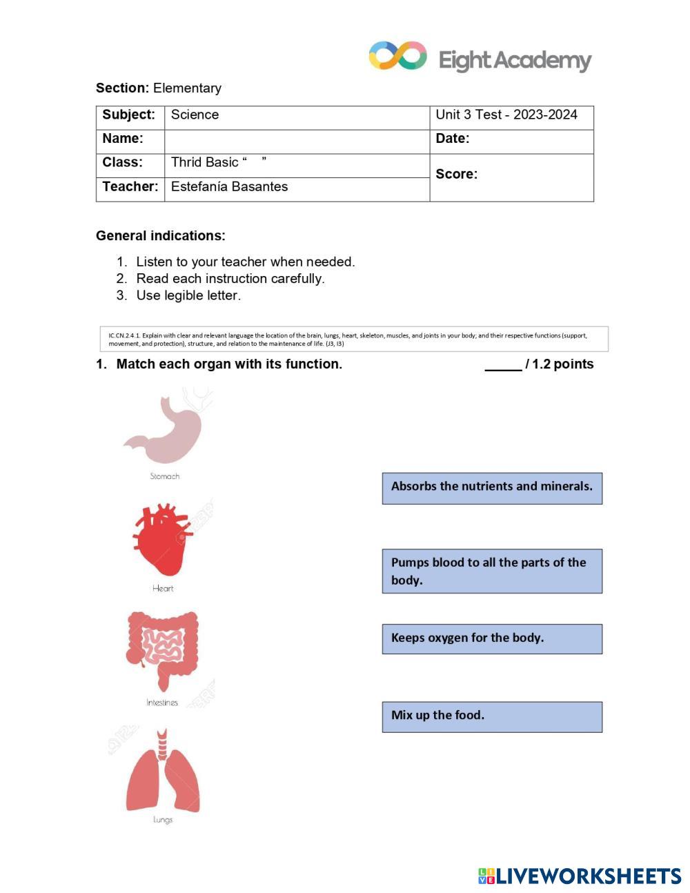 7631188 | Unit 3 - Science | Estefanía Basantes