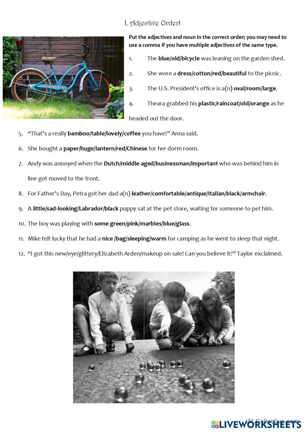 Read the text | Live Worksheets