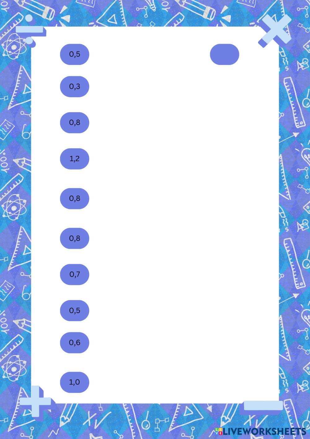 MODUS | Free Interactive Worksheets | 7631832