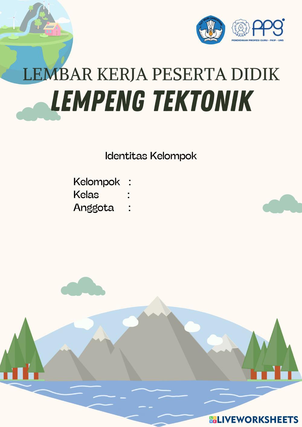 7633924 | LKPD Lempeng Tektonik Divergen | Chory Asih