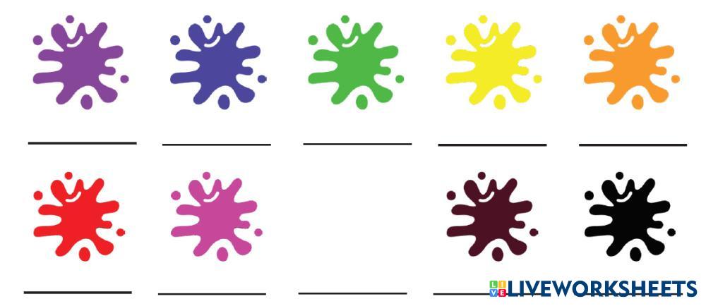Colours | Live Worksheets