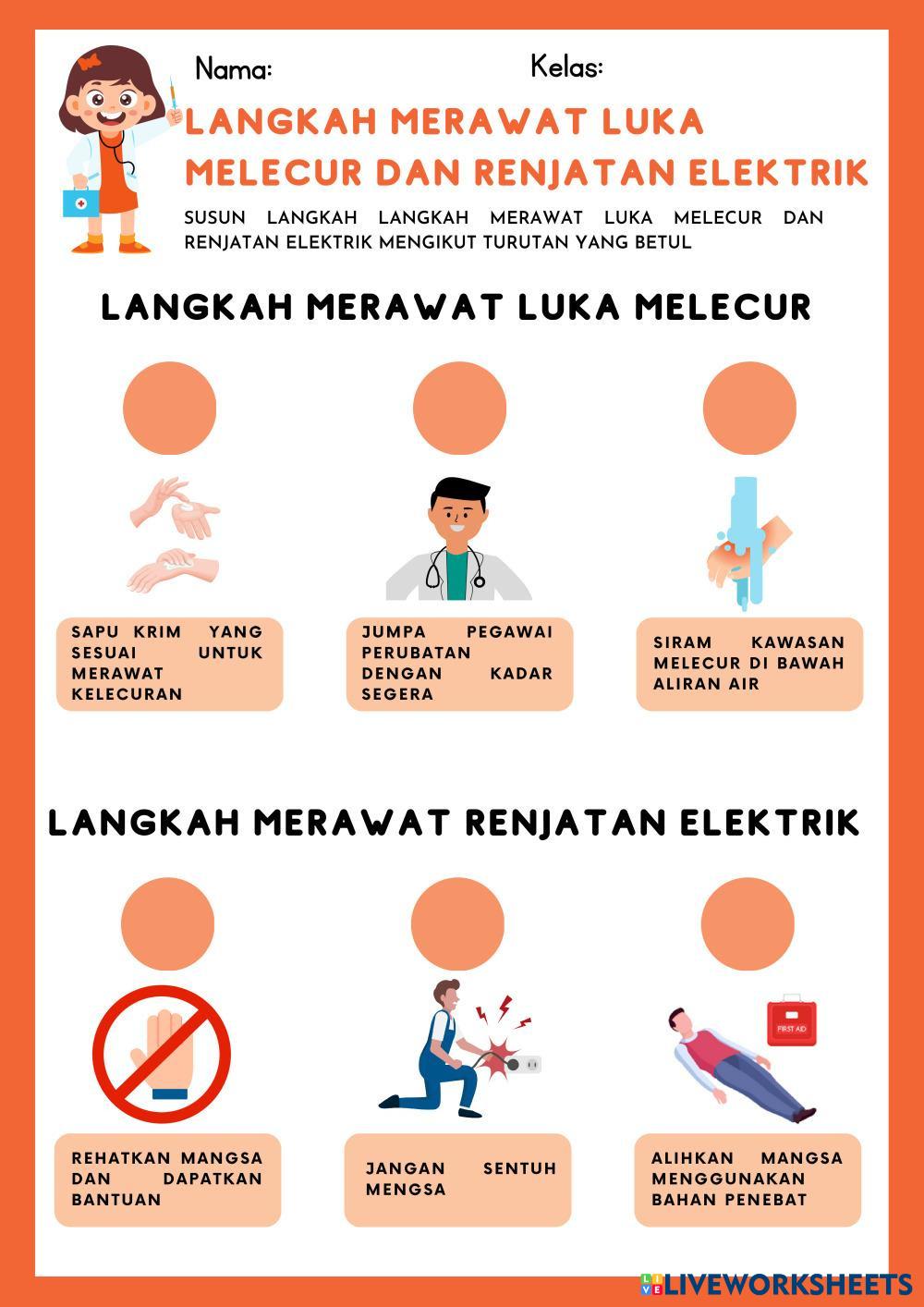 7636709 | LANGKAH MERAWAT LUKA MELECUR DAN RENJATAN