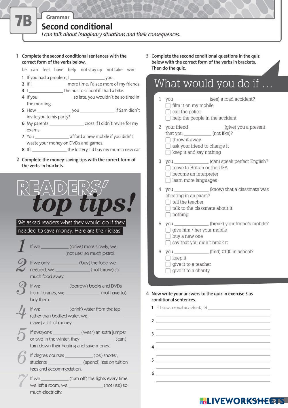 HW | Live Worksheets