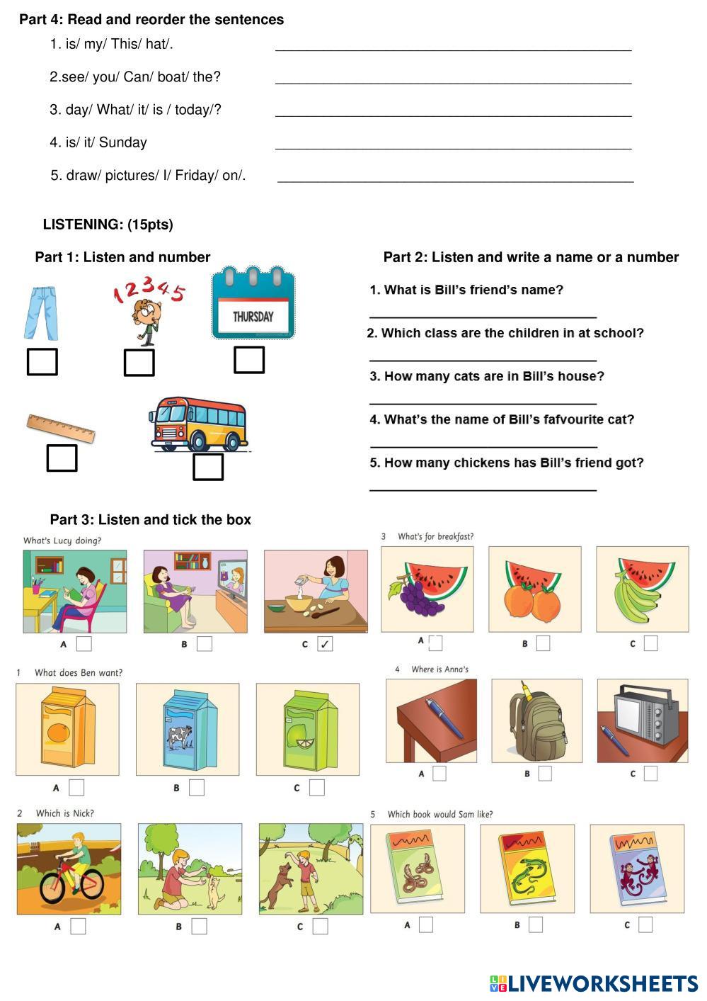ABC G2 PRACTICE… | Free Interactive Worksheets | 7649745