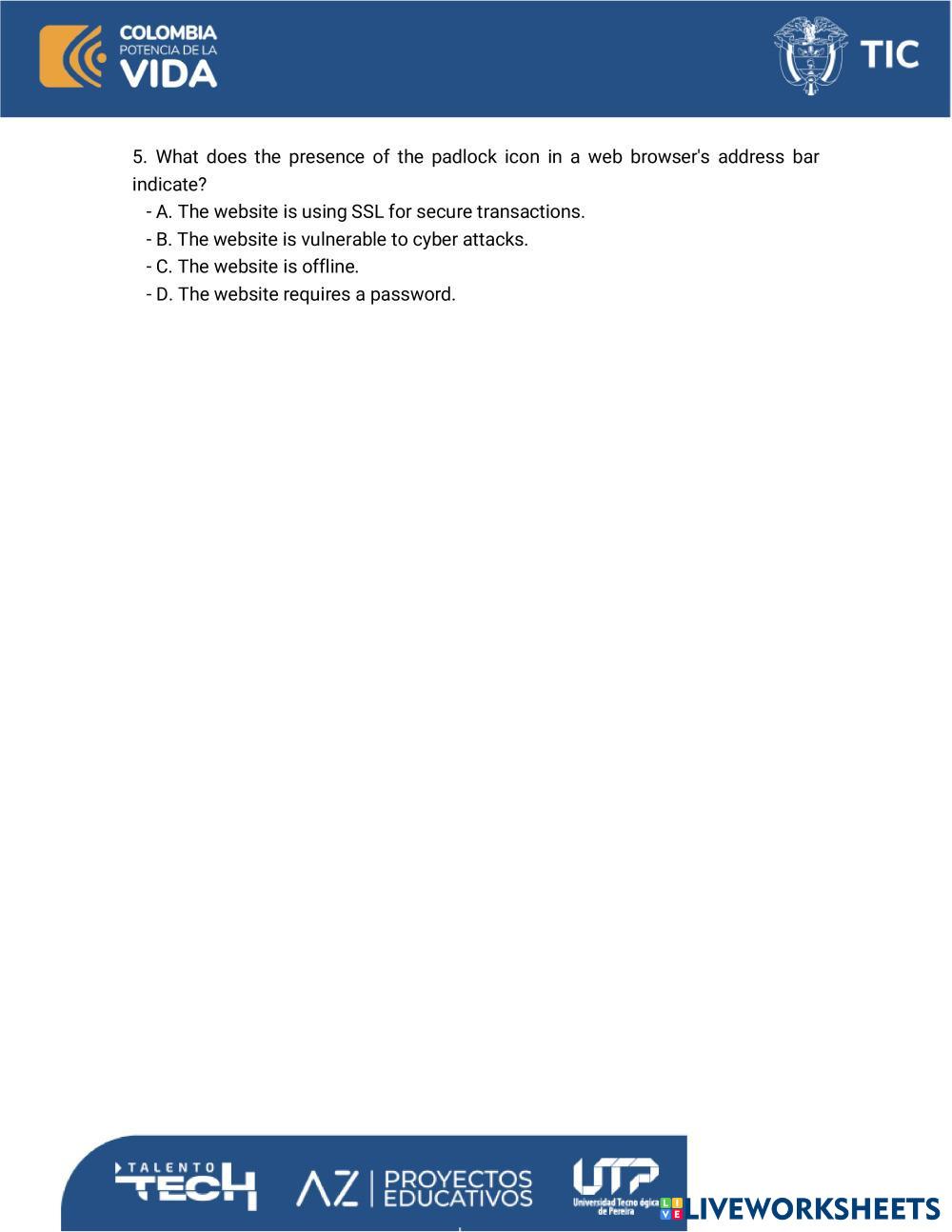 Multiple choice questions | jhonatan velez | Live