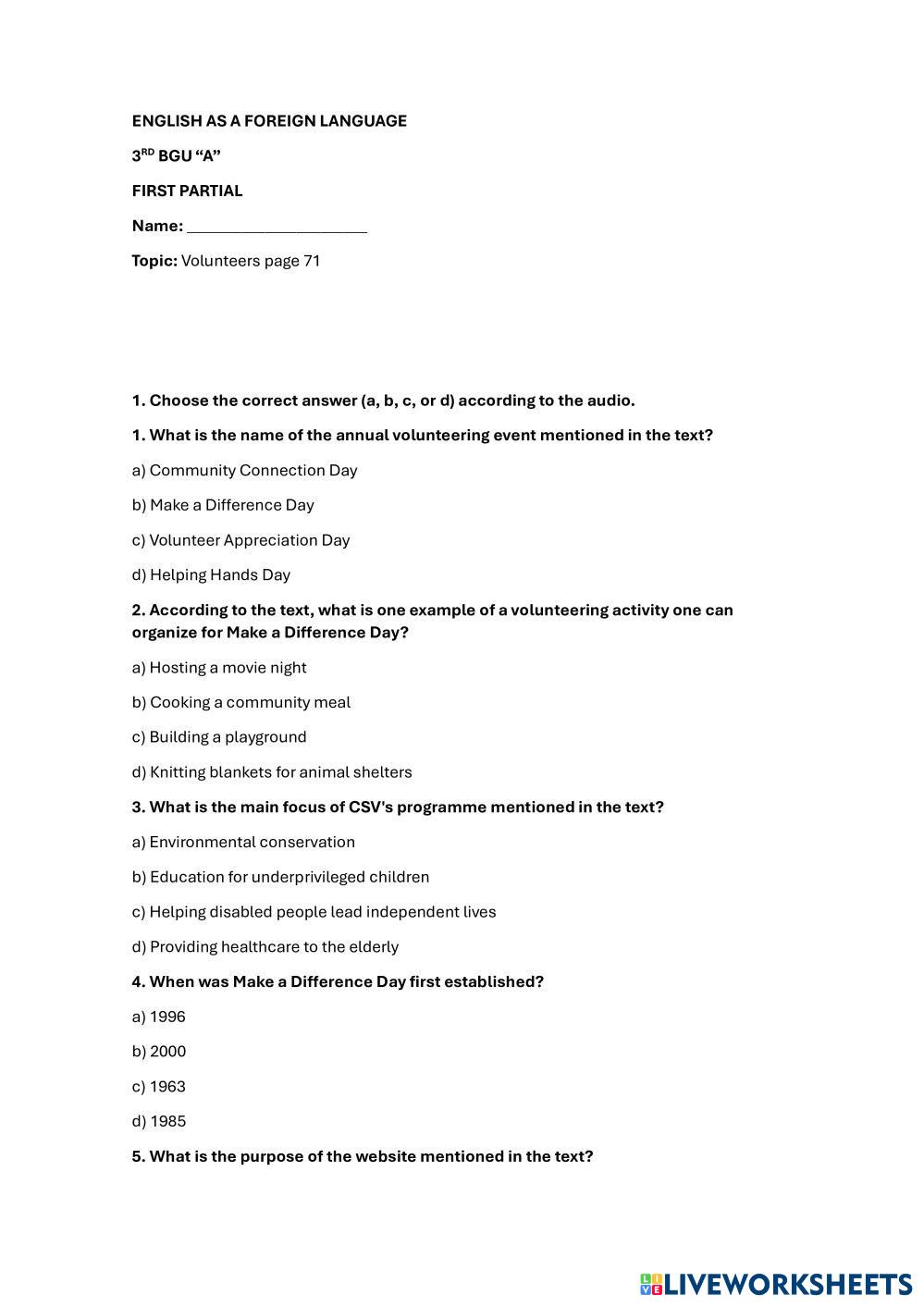 7325997 | VOLUNTEERS | Jennifer Constante