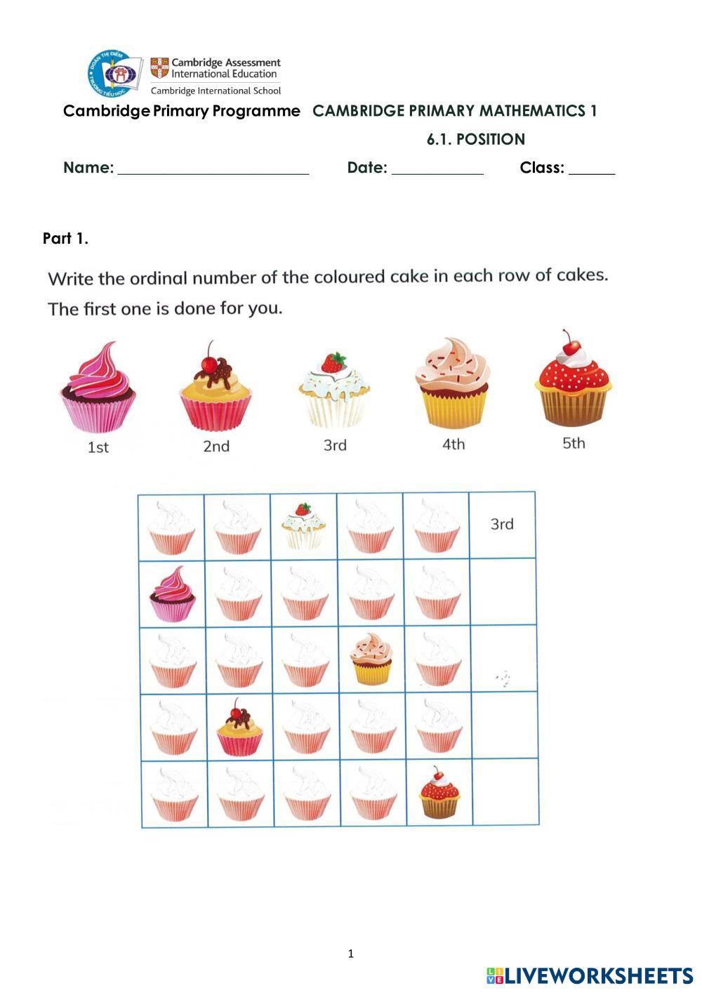 CPM1_6.1_WS2 | Live Worksheets