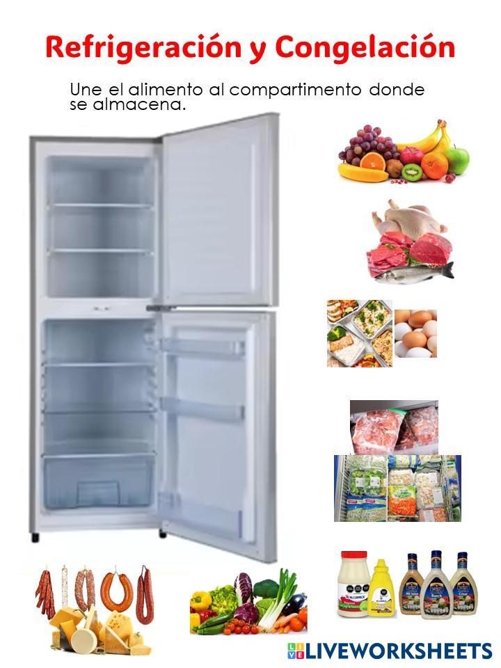 Conservación de alimentos | Live Worksheets