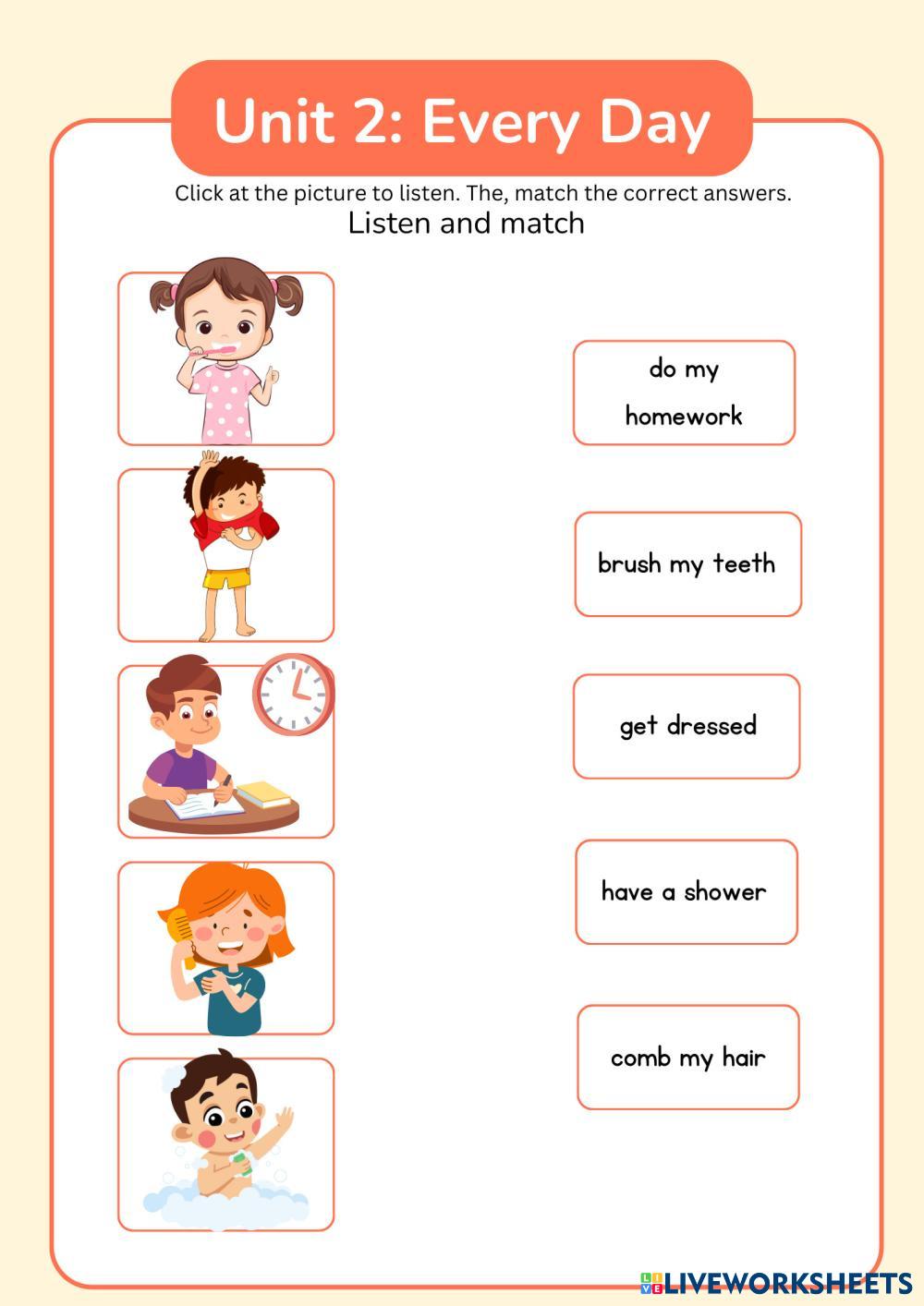 English Year 3 … | Free Interactive Worksheets | 7660633