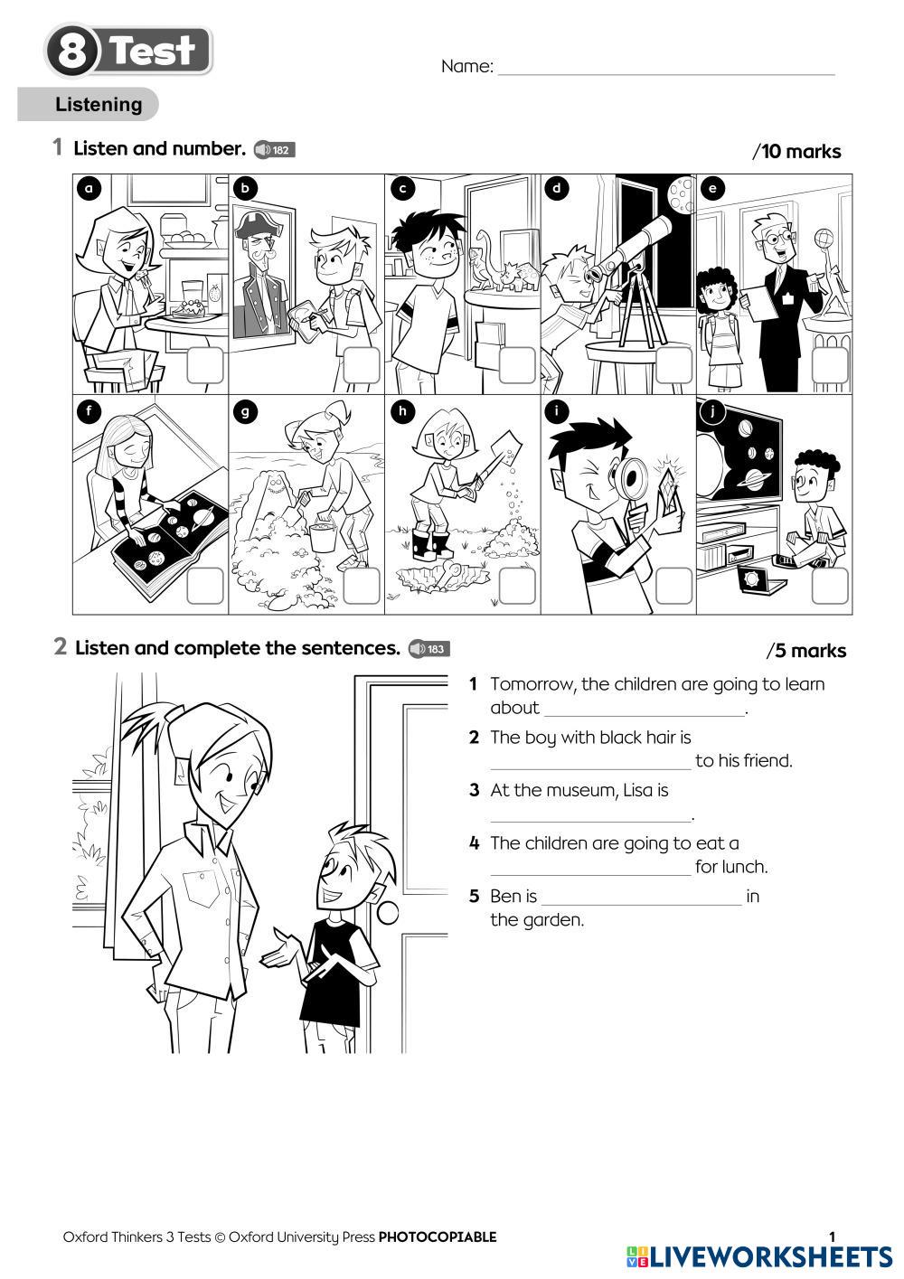 A' SENIOR | Free Interactive Worksheets | 7661239