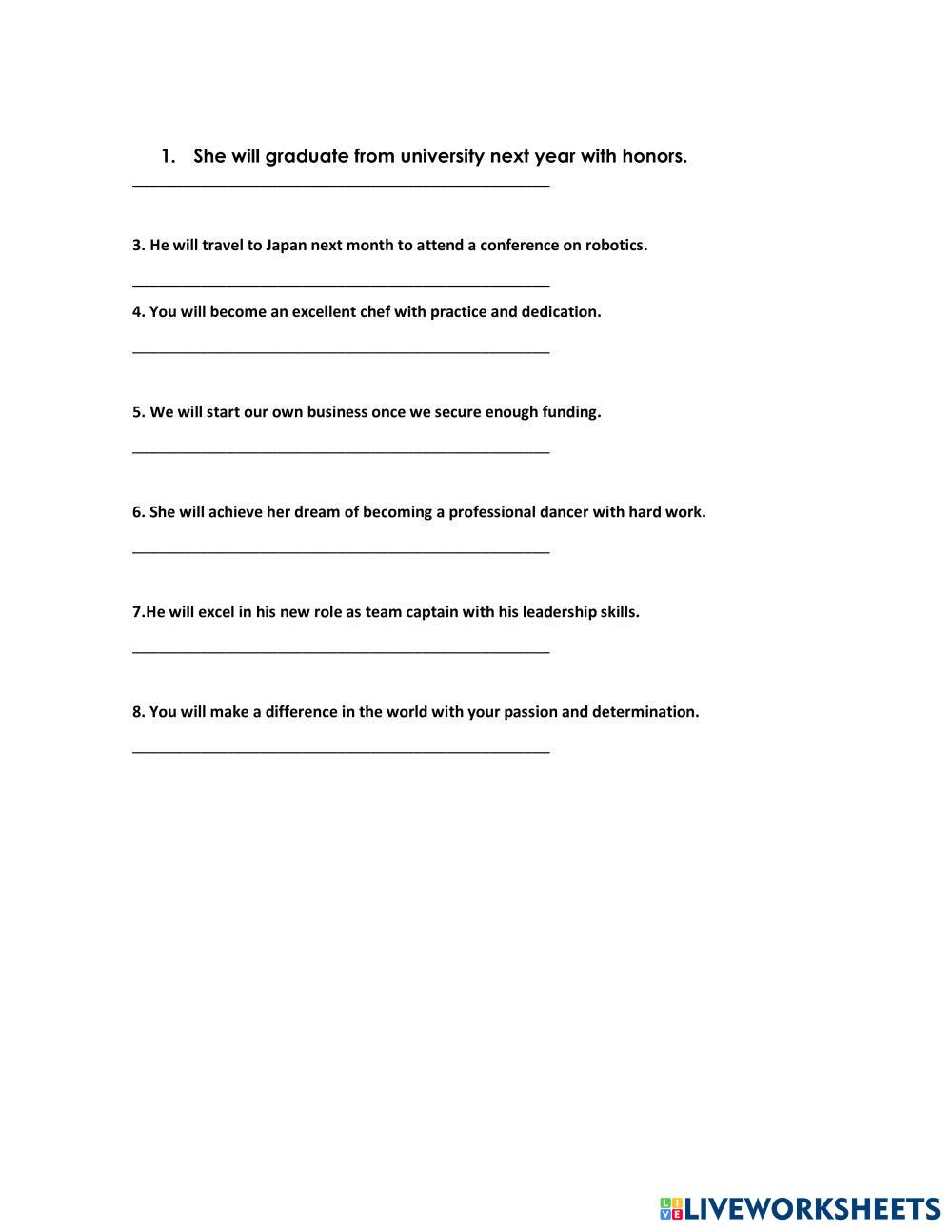 English Language Fundamentals Practice Test | Live Worksheets