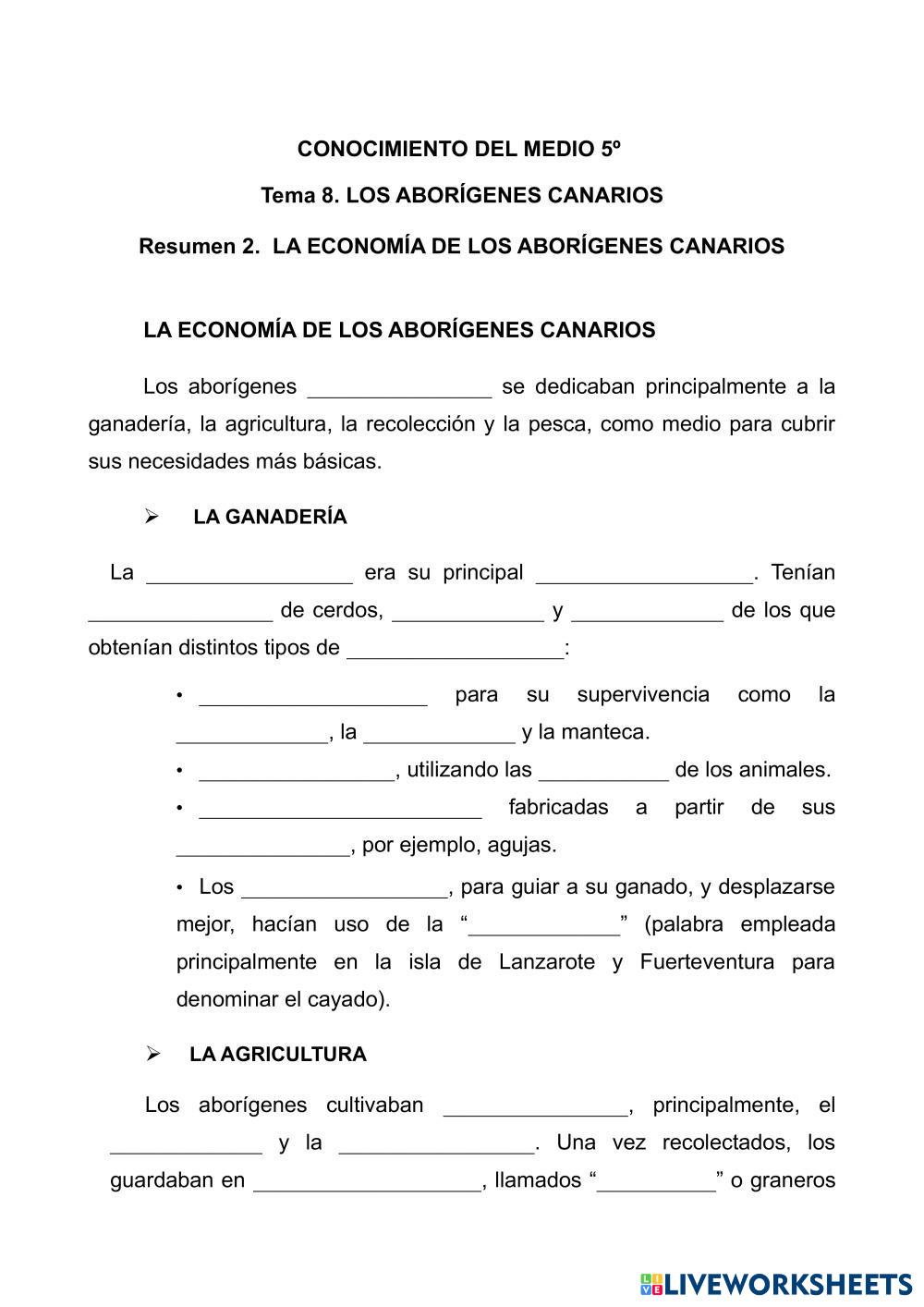 LA ECONOMÍA DE … | Free Interactive Worksheets | 7672562