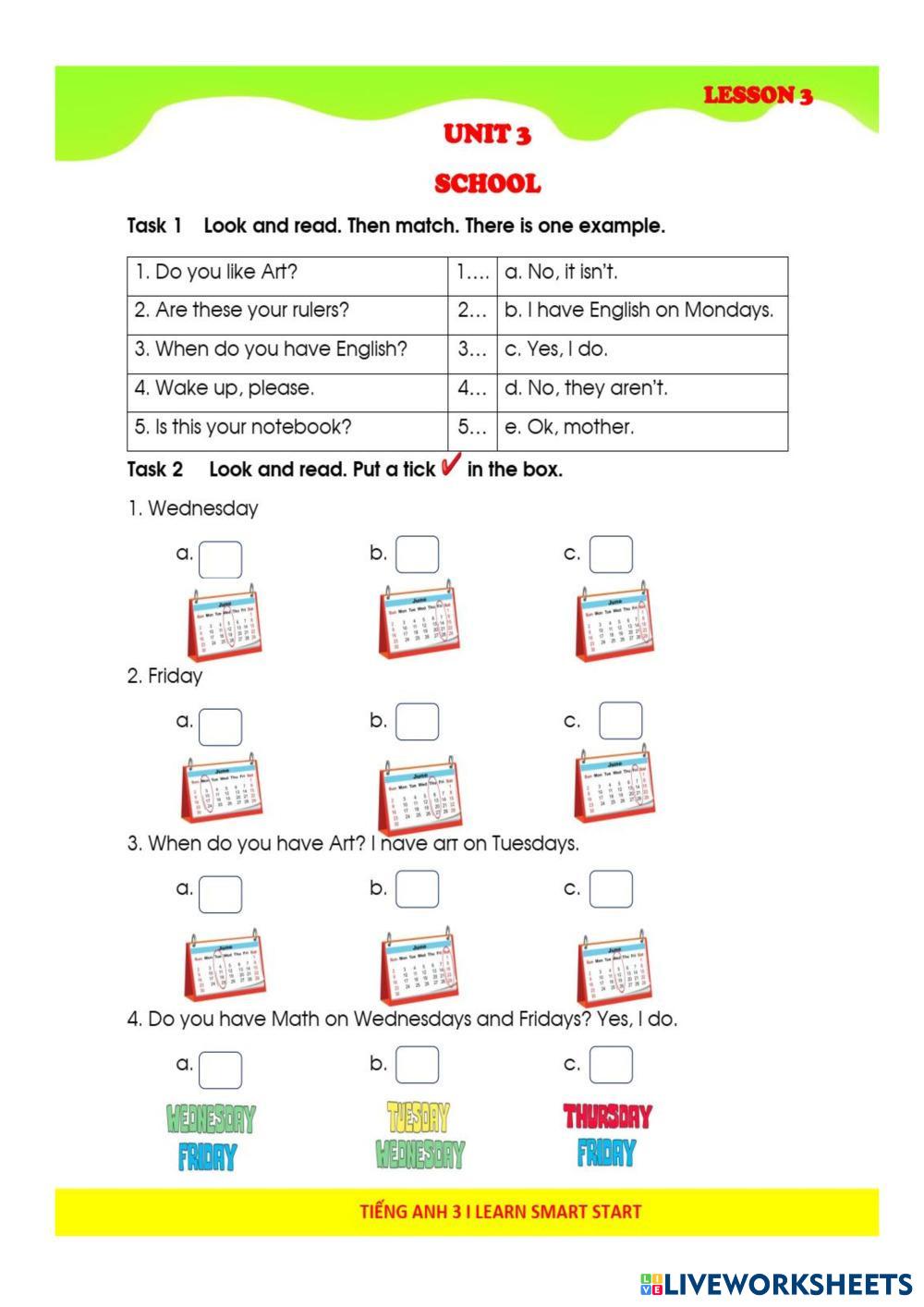 ISS GRADE 3 UNIT 3 LESSON 3 7676497 | Emma Nguyễn | Live