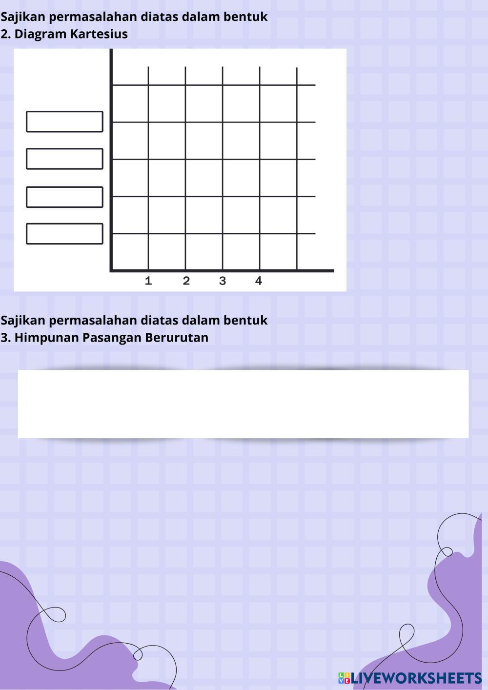 LKPD Relasi dan Fungsi | Live Worksheets