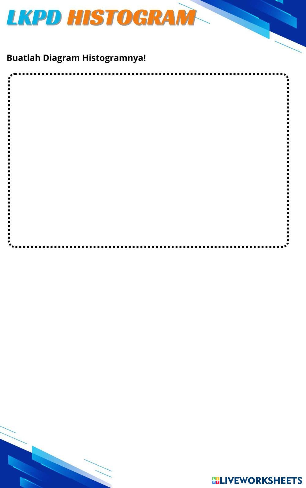Histogram | Live Worksheets
