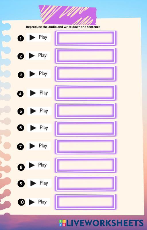 Presente simple 1 | Live Worksheets