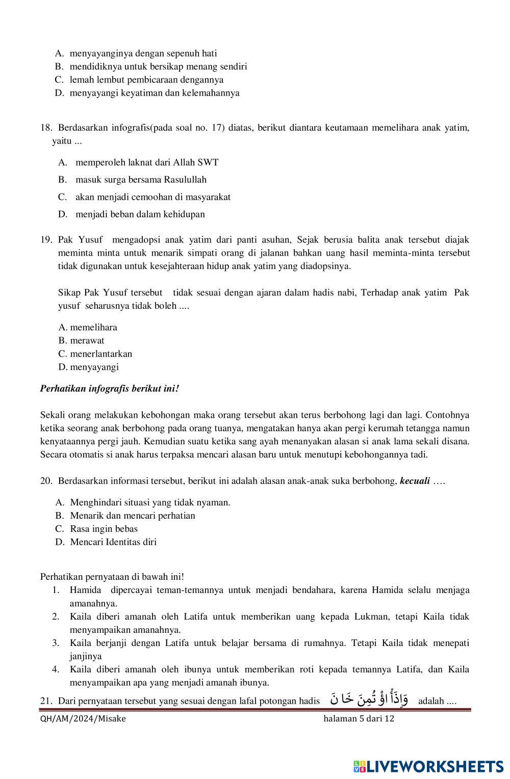 7682226 | AM 2024 -QH | sitinurwianti | LiveWorksheets