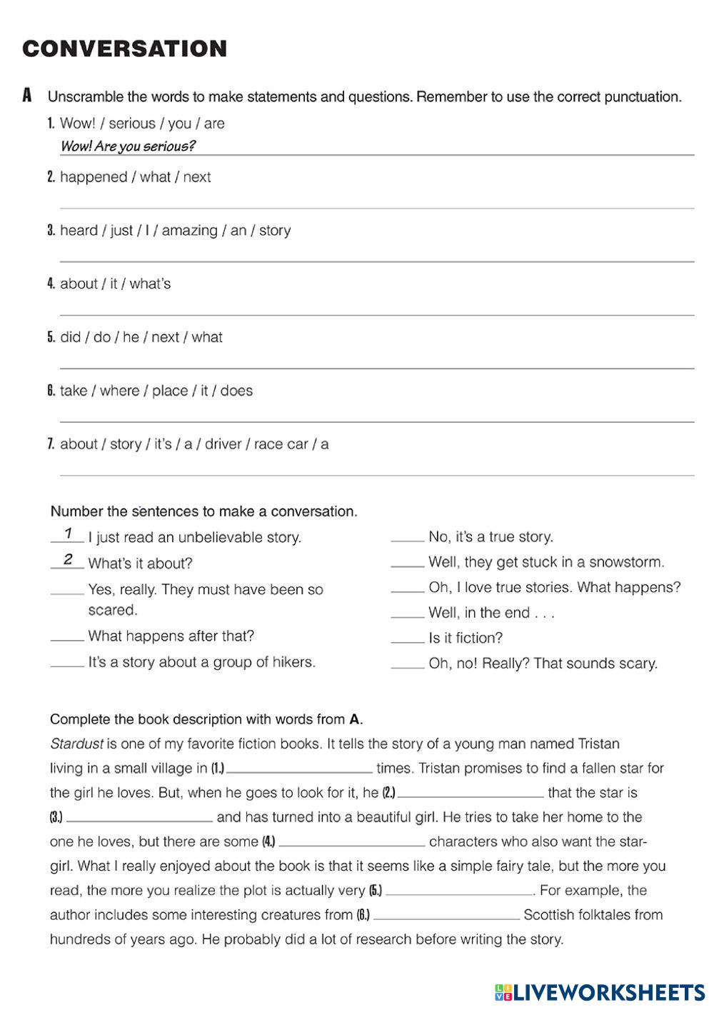 WORLDLINK 2-WORKBOOK UNIT 8 | Live Worksheets