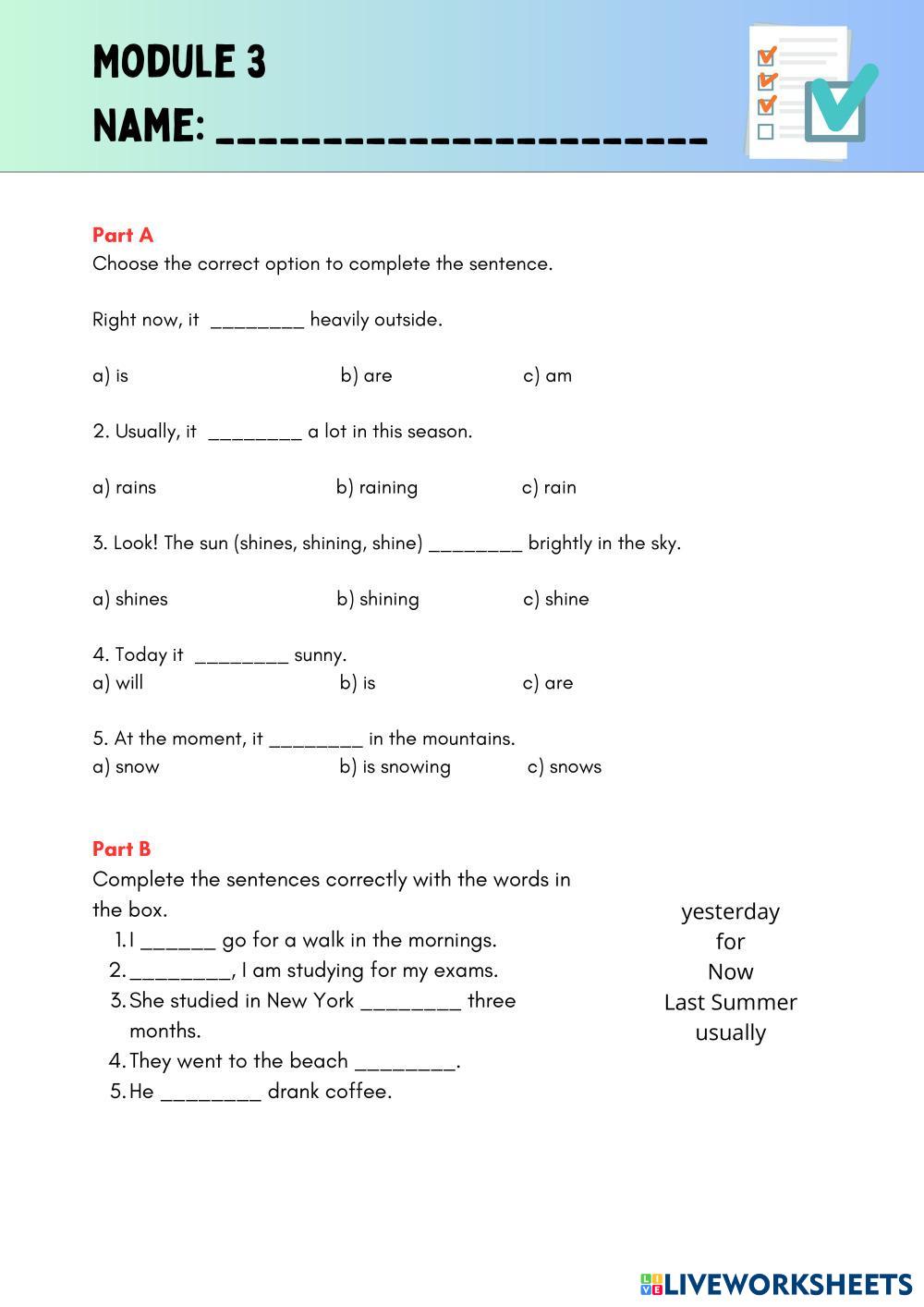 7683929 | M3 Quiz | Lizsg31 | LiveWorksheets