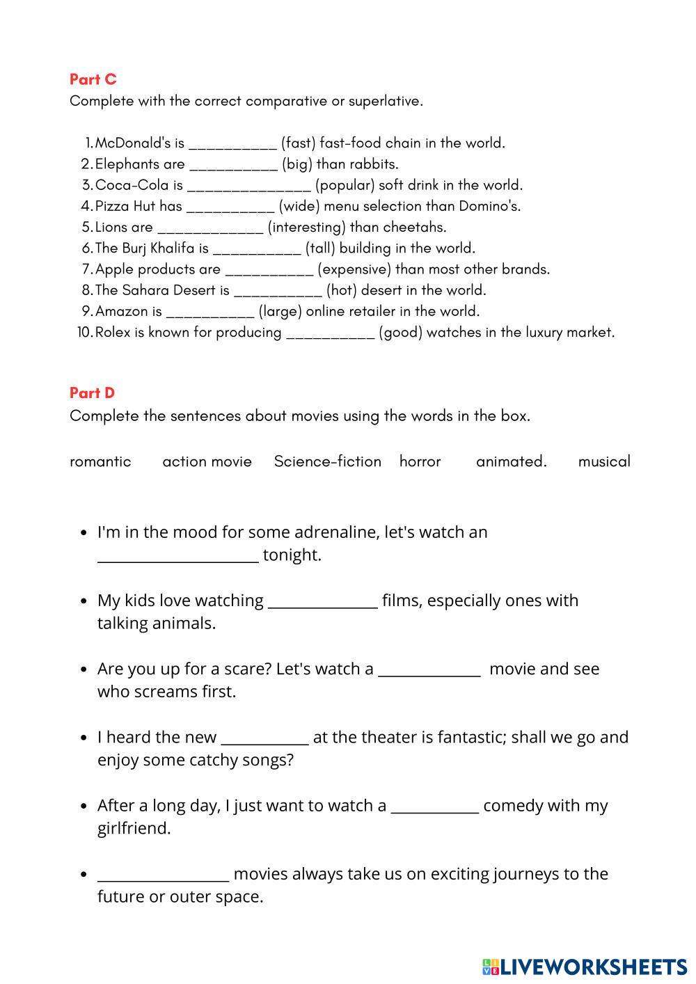 7683929 | M3 Quiz | Lizsg31 | LiveWorksheets