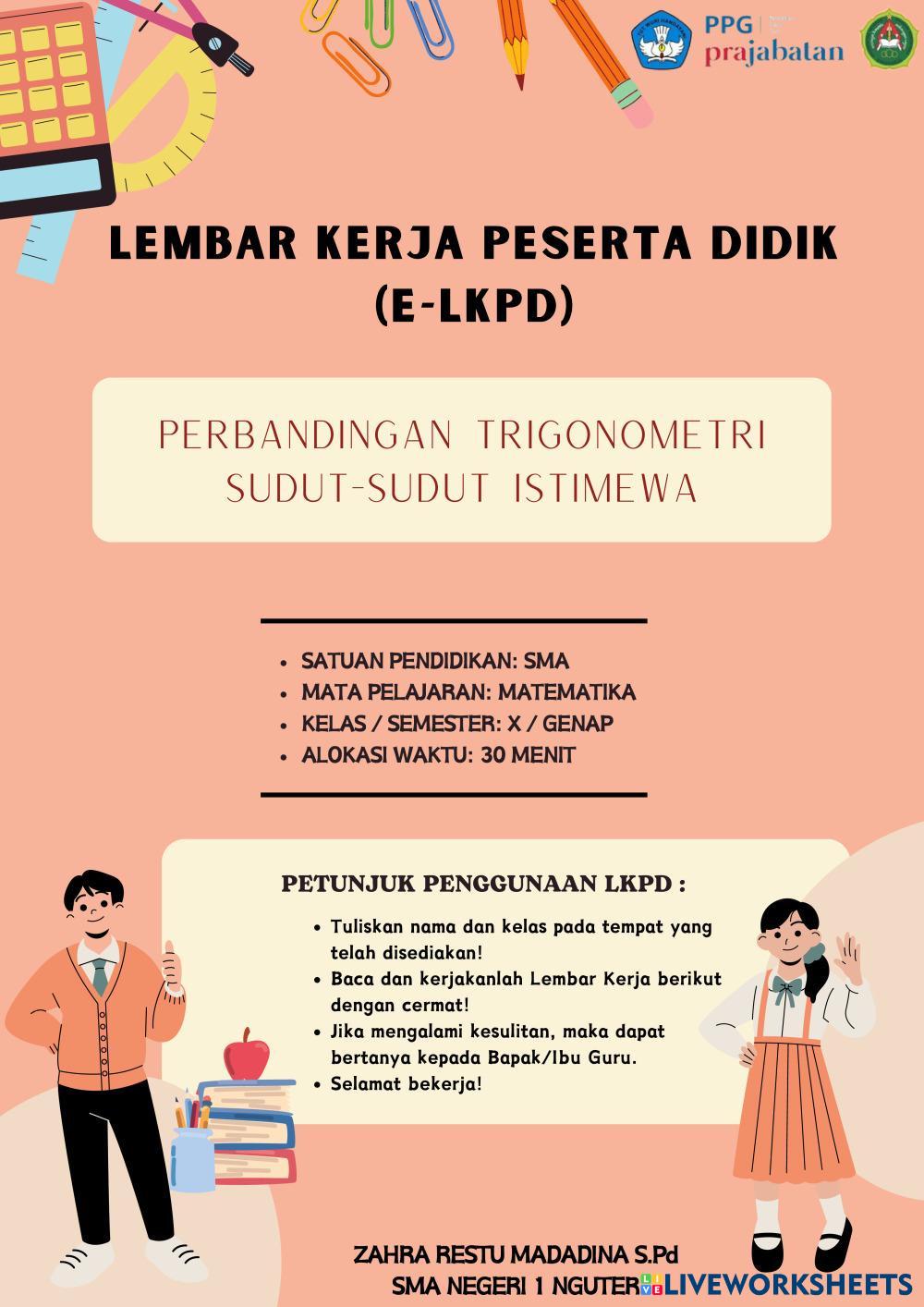 LKPD MATEMATIKA | Free Interactive Worksheets | 7684517