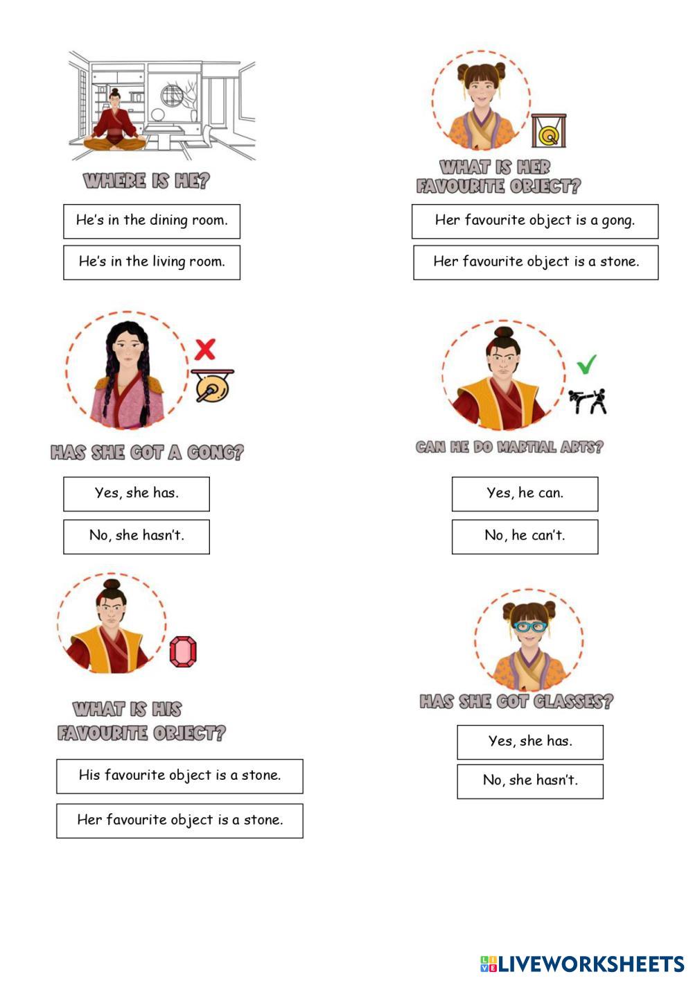 THE REAL SAMURAI | Live Worksheets