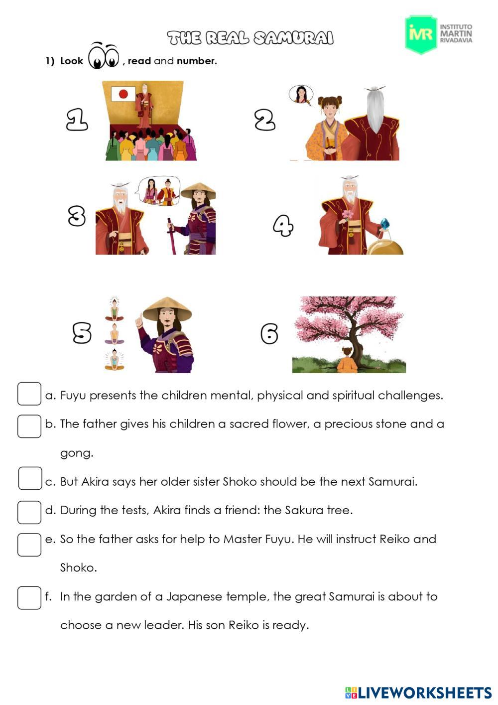 7689456 | THE REAL SAMURAI | NATALIA SANDOVAL