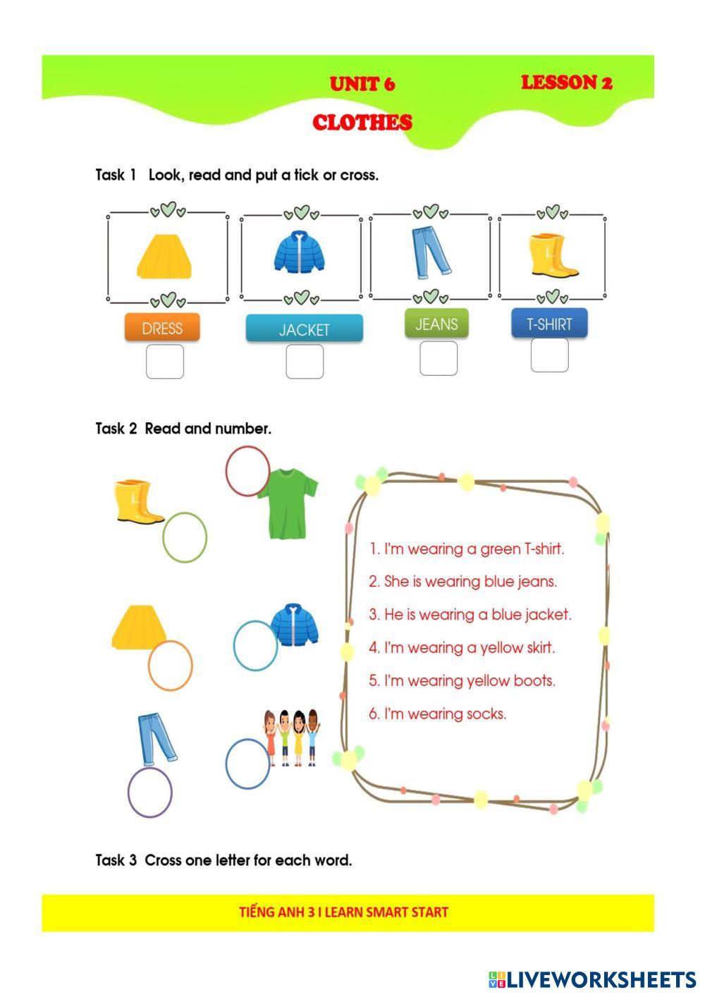 ISS GRADE 3 UNIT 6 LESSON 2 | Live Worksheets