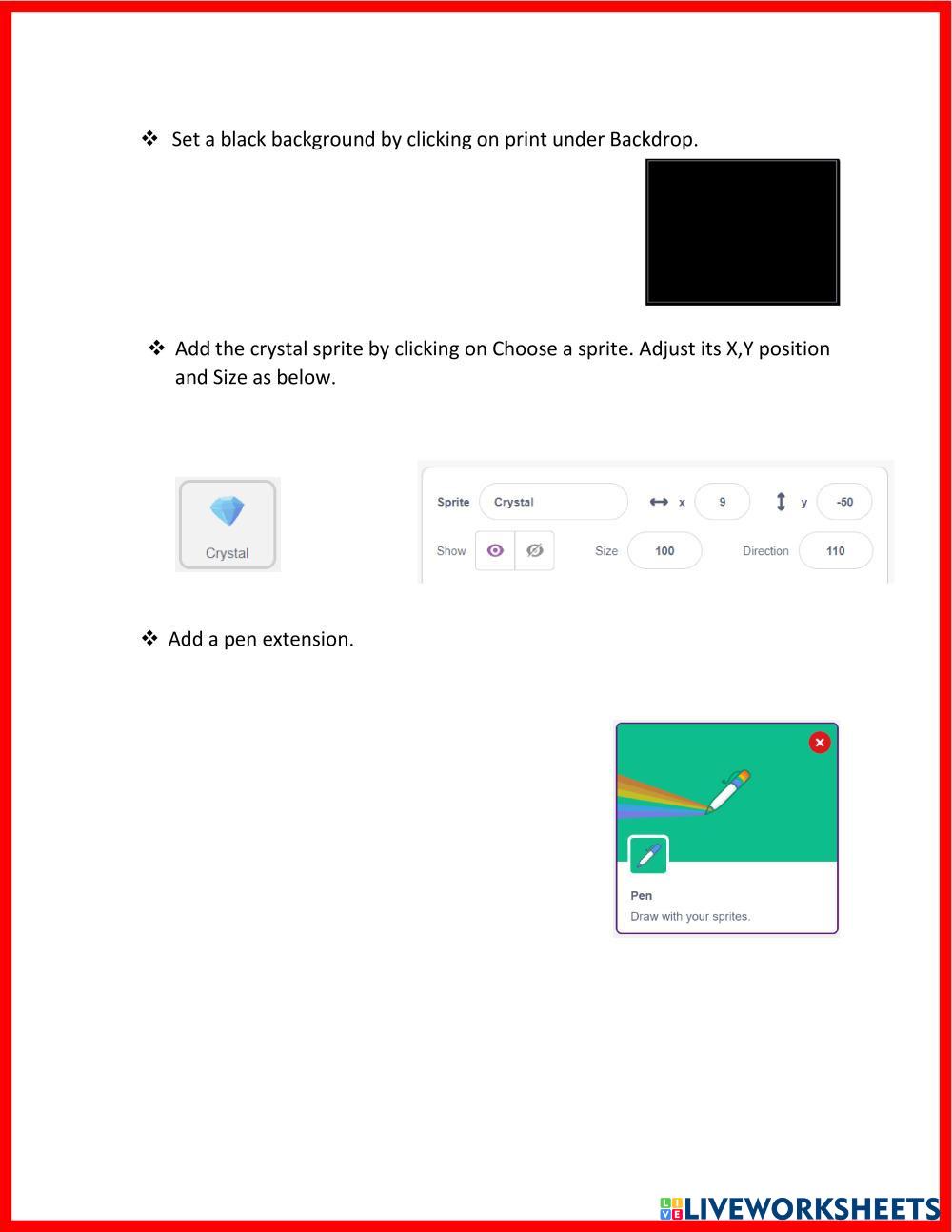 English assignment for project 154 | Live Worksheets
