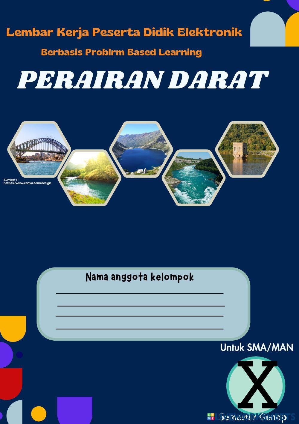 Perairan Darat | Live Worksheets