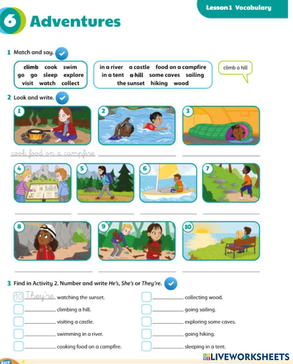 OPEN UP 5, UNIT… | Free Interactive Worksheets | 7699344