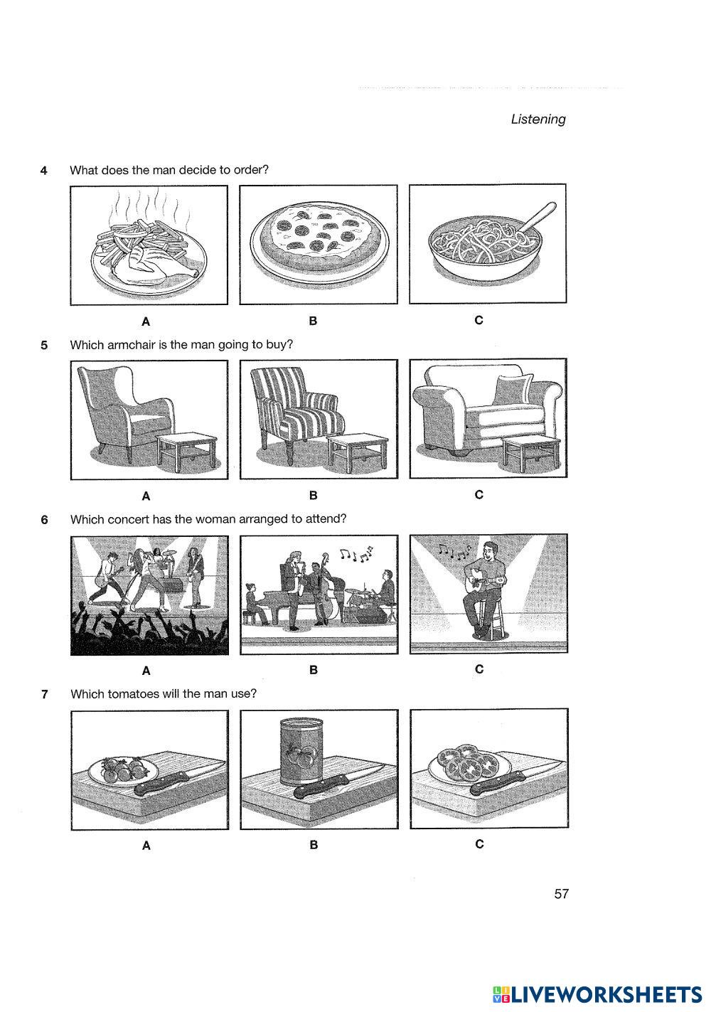 7704505 | PET Test 3 (listening) | olenka_ch