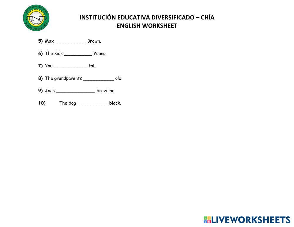WORKSHEET N° 1 7704964 | Camila Merchán | Live