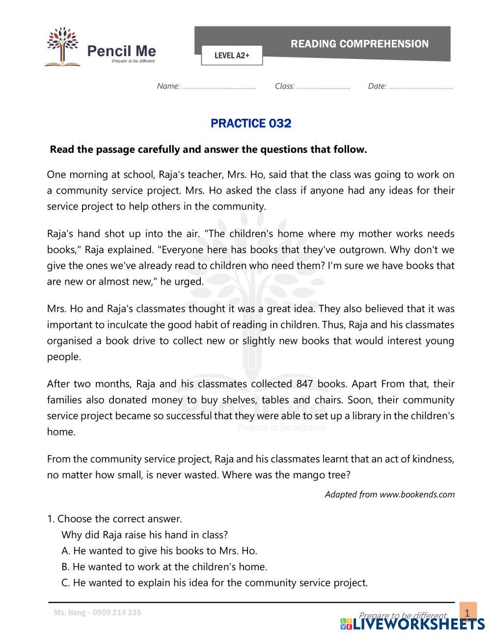 6TDN_Reading Comprehension_032 7710292 | Helenatran